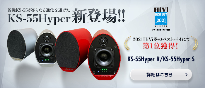 【HiVi冬のベストバイ2021 特設サイト】アザーコンポーネンツ部門 第1位 クリプトン KS-55Hyper - Stereo Sound ONLINE